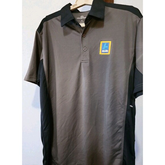 Vansport | Shirts | Vansport New Aldi Employee Uniform Polo Shirt Mens ...